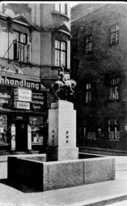 Bogenschütze (aus Richtung Münsterbergerstr . gesehen)